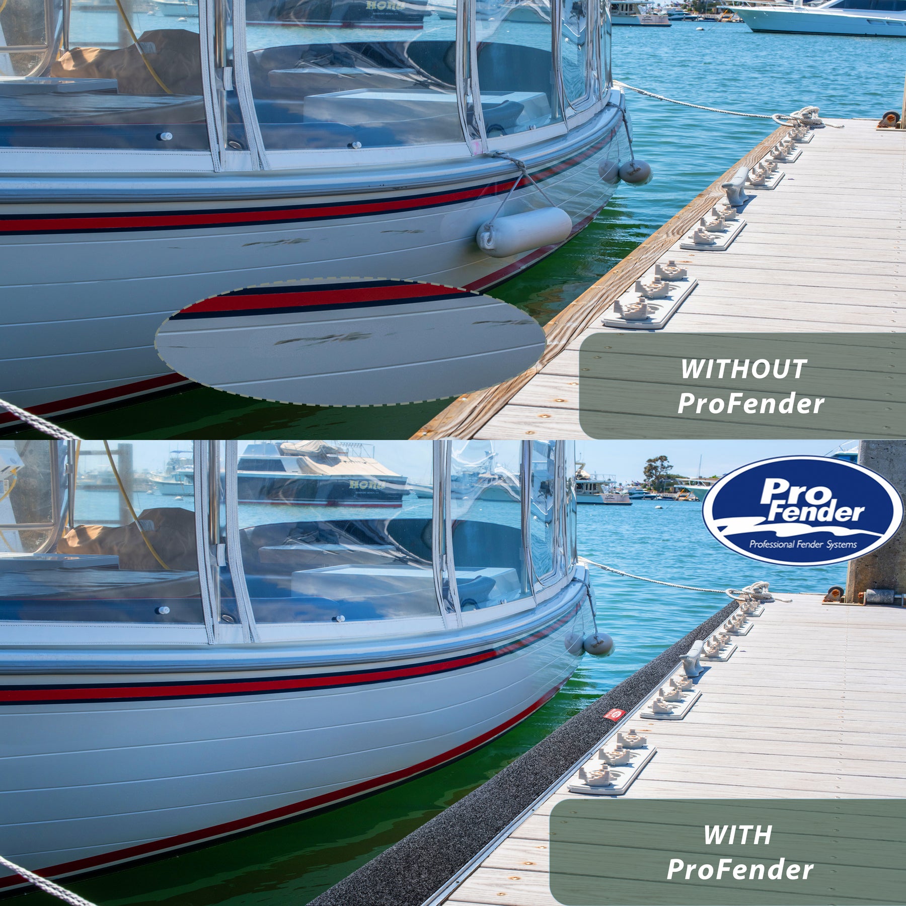 ProFender Premium Custom Dock Fenders | Ultimate Boat and Dock Protection – ProFender International